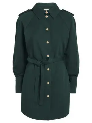 PATOU Sailor Mini Dress - Green