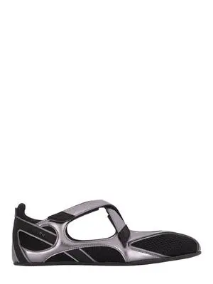Attico Ballerina Flat - Black