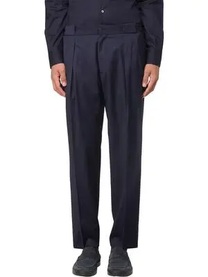 MANUEL RITZ Pleated Trousers - Blue