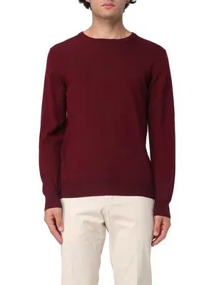 BROOKSFIELD Crew Neck Sweater - Burgundy