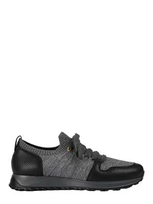 DOUCAL'S Lace Up Sneakers - Charcoal