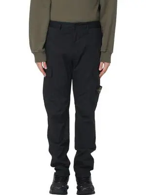Stone Island Straight Leg Pants - Black