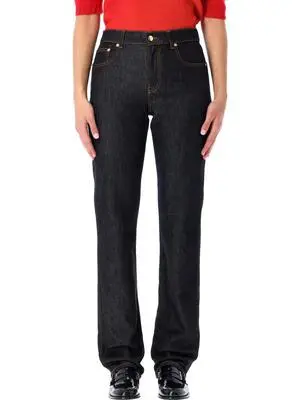 Fabiana Filippi Straight Leg Jeans - Charcoal
