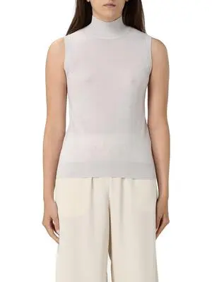 Max Mara Sleeveless Sweater - Dove Grey