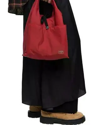 Bimba Y Lola Drawstring Tote Bag - Red
