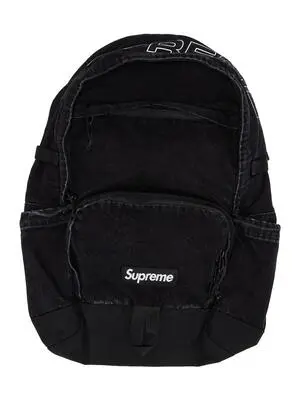 Supreme Denim Backpack - Black