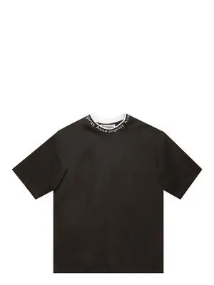 Acne Studios Logo Jacquard T-shirt - Black