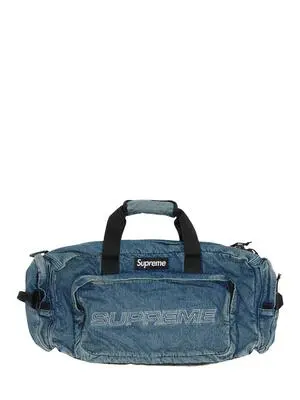 Supreme Denim Duffle Bag - Blue