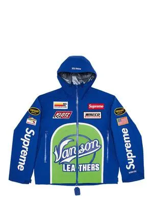 Supreme X Vanson Leathers Gore-tex Shell Jacket - Blue