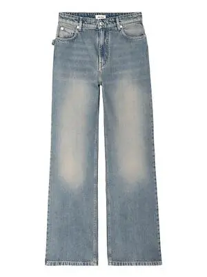 Zadig&Voltaire Evy Regular-fit High-rise Denim Jeans - Light Blue