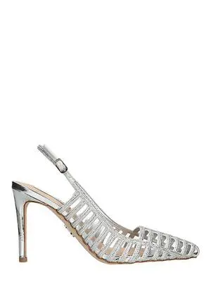 Steve Madden Carleigh Heeled Slingbacks - Silver