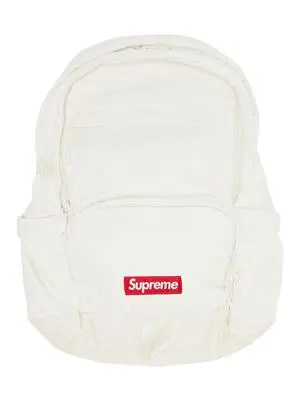 Supreme Denim Backpack - White