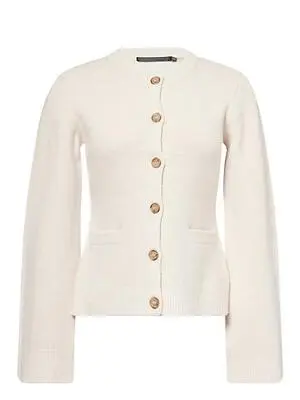 Jenni Kayne Wool And Cashmere Cardigan - Ivory