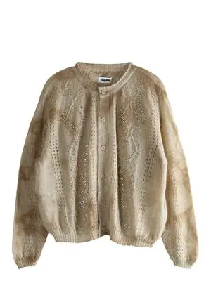 MAGLIANO Dusty Swarovski Cardigan - Cream