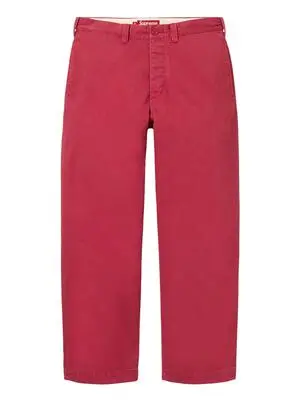 Supreme Chino Pant - Red