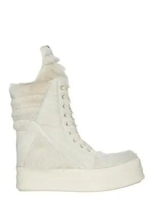 Rick Owens Concordians Mega Geobasket - Cream