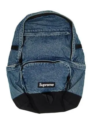 Supreme Denim Backpack - Blue