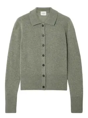 Le Kasha Fraga Organic Cashmere Cardigan - Green