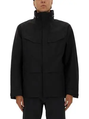 Veilance Jacket With Foldable Hood - Black
