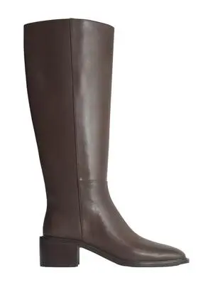 Everlane Leather Knee-high City Boots - Deep Brown