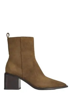 Everlane Studio Block Heel Boot - Russet