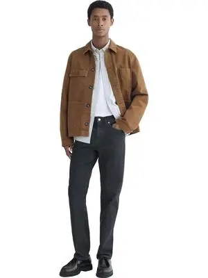 Everlane Everlane Straight-Leg Stretch Jean Dark Indigo Rinse