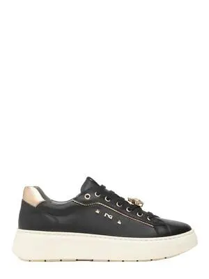 NEROGIARDINI Studded Platform Sneakers - Black