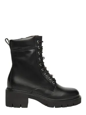 NEROGIARDINI Charm Combat Boot Black