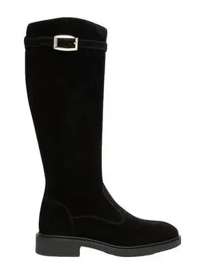 NEROGIARDINI Buckled Riding Boots - Black