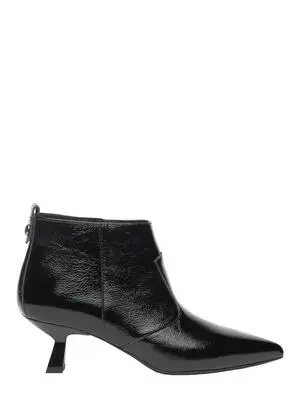 NEROGIARDINI Mid-heel Pointed Toe Booties - Black