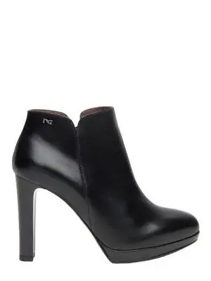 NEROGIARDINI Platform Bootie - Black