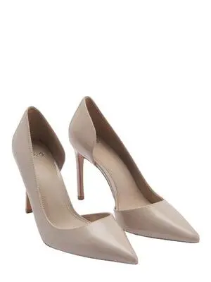 Mango Audrey D'orsay Pump - Grey