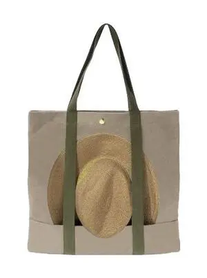 LASTELIER Parakalo Cotton Canvas Tote Bag Natural