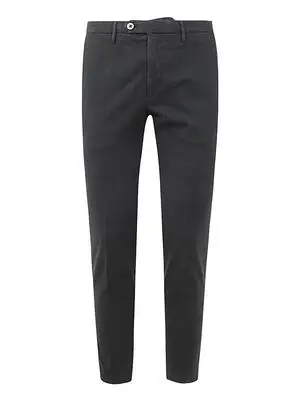 MICHAEL COAL Mc-brad Plus 2505 Capri Trousers - Grey