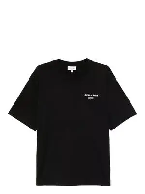 Lacoste Logo-embroidered T-shirt - Black
