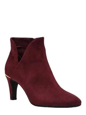 Anne Klein Annabelle Bootie Burgundy