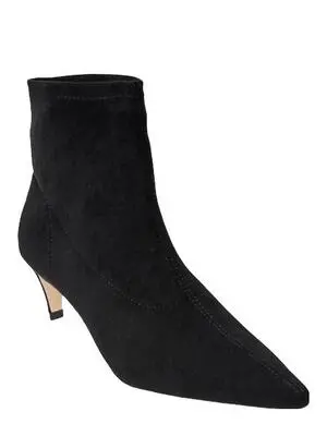 Jack Rogers Charleston Stretch Pointed Toe Bootie - Black