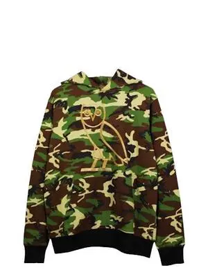 OVO Camo Og Owl Hooded Sweatshirt - Green
