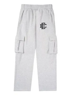 ERIC EMANUEL Ee Cargo Sweatpant - Heather Grey/white/black