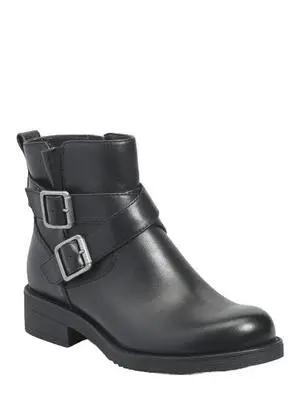 COMFORTIVA Clover Waterproof Bootie - Black