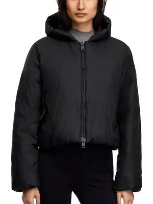 Canada Goose Elba Convertible Hooded Down Jacket - Black
