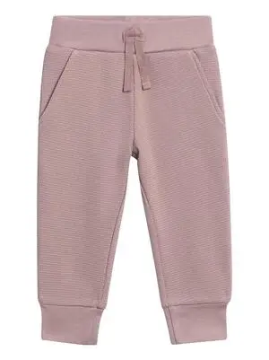 KENDI Nelson Waffle Knit Jogger - Purple