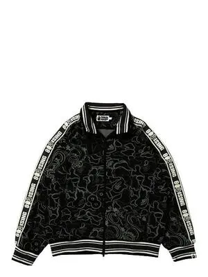 BAPE X 88rising Glow In The Dark Camo Track Jacket - Black