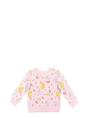 Disney Printed Pullover Sweatshirt - Princess Multicolor
