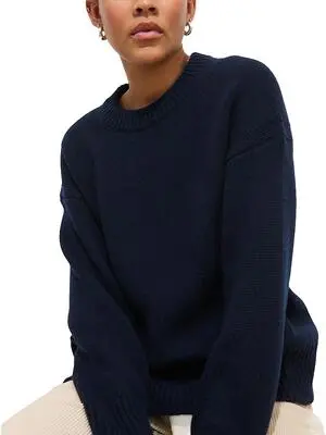 ALEX MILL Nottinghill Sweater - Navy