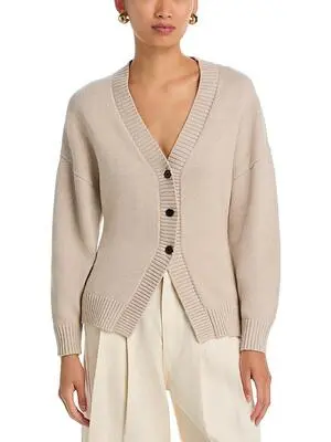 Rails Philippa V-neck Cardigan Sweater - Taupe