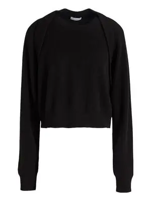 Brunello Cucinelli Ribbed Cashmere Sweater - Black