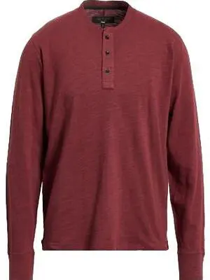 Rag & Bone T-shirt Brick Size Cotton - Red