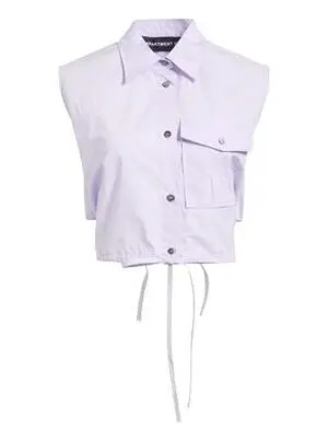 DEPARTMENT 5 Poplin Sleeveless Shirt - Purple
