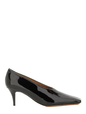 Stella McCartney Square Toe Heel - Black